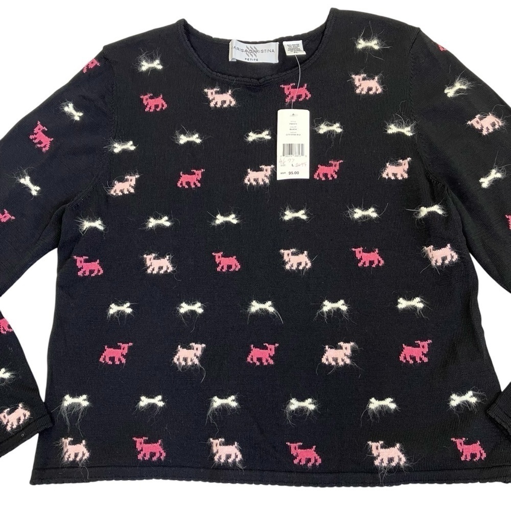 Marisa Christina Vintage Dog & Bone Novelty Print Boh… - Gem